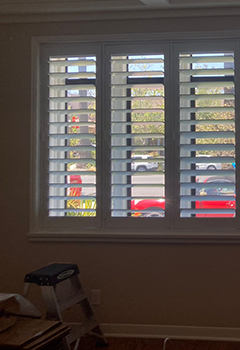 Elevate Your Living Room with Plantation Shutters in Danville